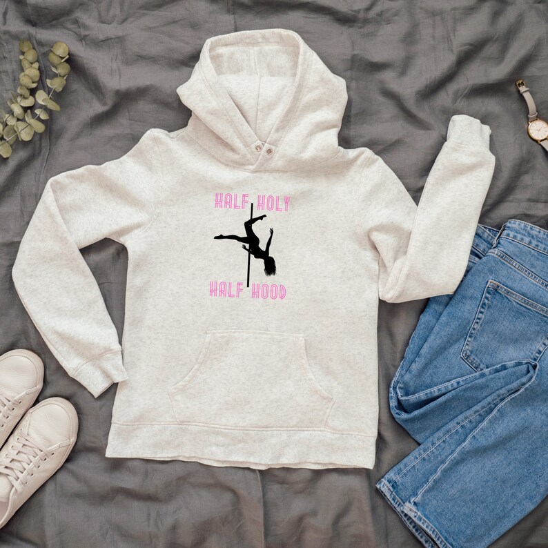 Half Holy Half Hood SVG PNG | Stripper Silhouette SVG | Funny | Night ...