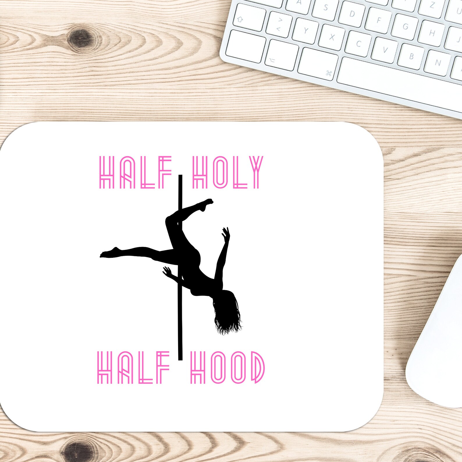 Half Holy Half Hood SVG PNG | Stripper Silhouette SVG | Funny | Night ...