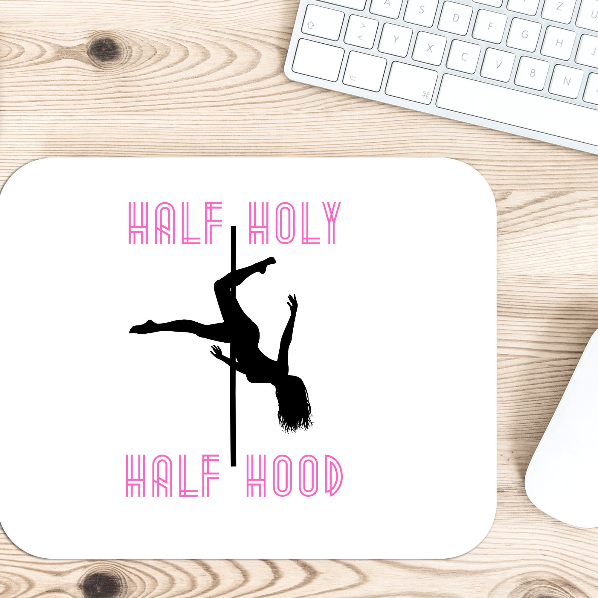 Half Holy Half Hood SVG PNG | Stripper Silhouette SVG | Funny | Night ...
