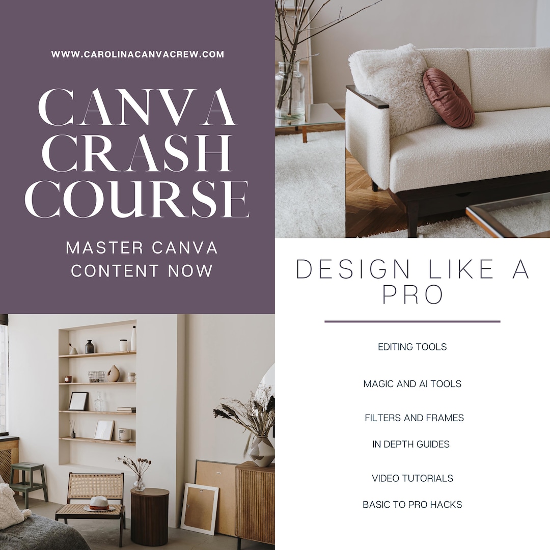 Canva Crash Course | Unlock Design Skills | Make Money | PLR and MRR ...