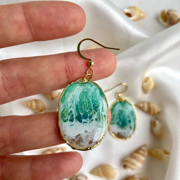 Beach Earrings - Etsy