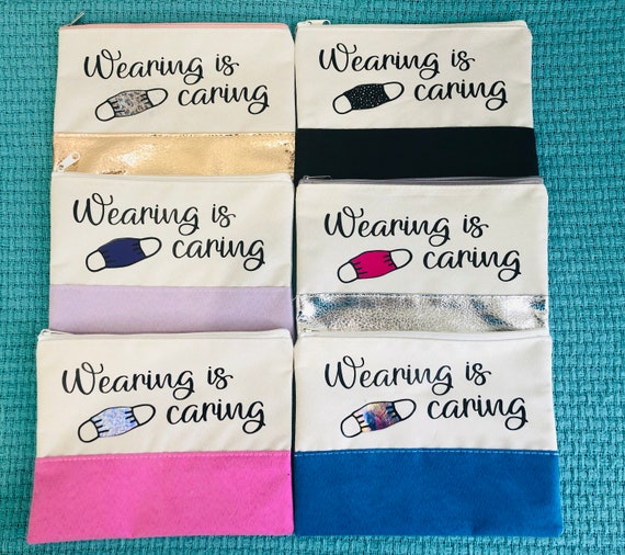Face Mask Storage Pouch Face Mask Holder Face Mask Bag Face | Etsy