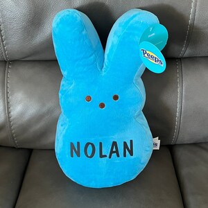 Extra Large 15” Personalized Plush Easter Peeps, Personalized Easter ...