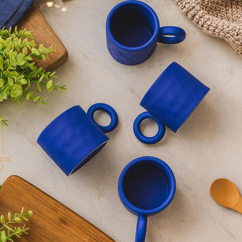 Indigo Mugs - Etsy Canada