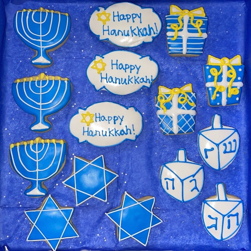 Hanukkah Cookie - Etsy