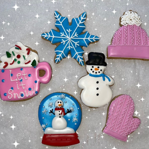 Winter Sugar Cookies - Etsy