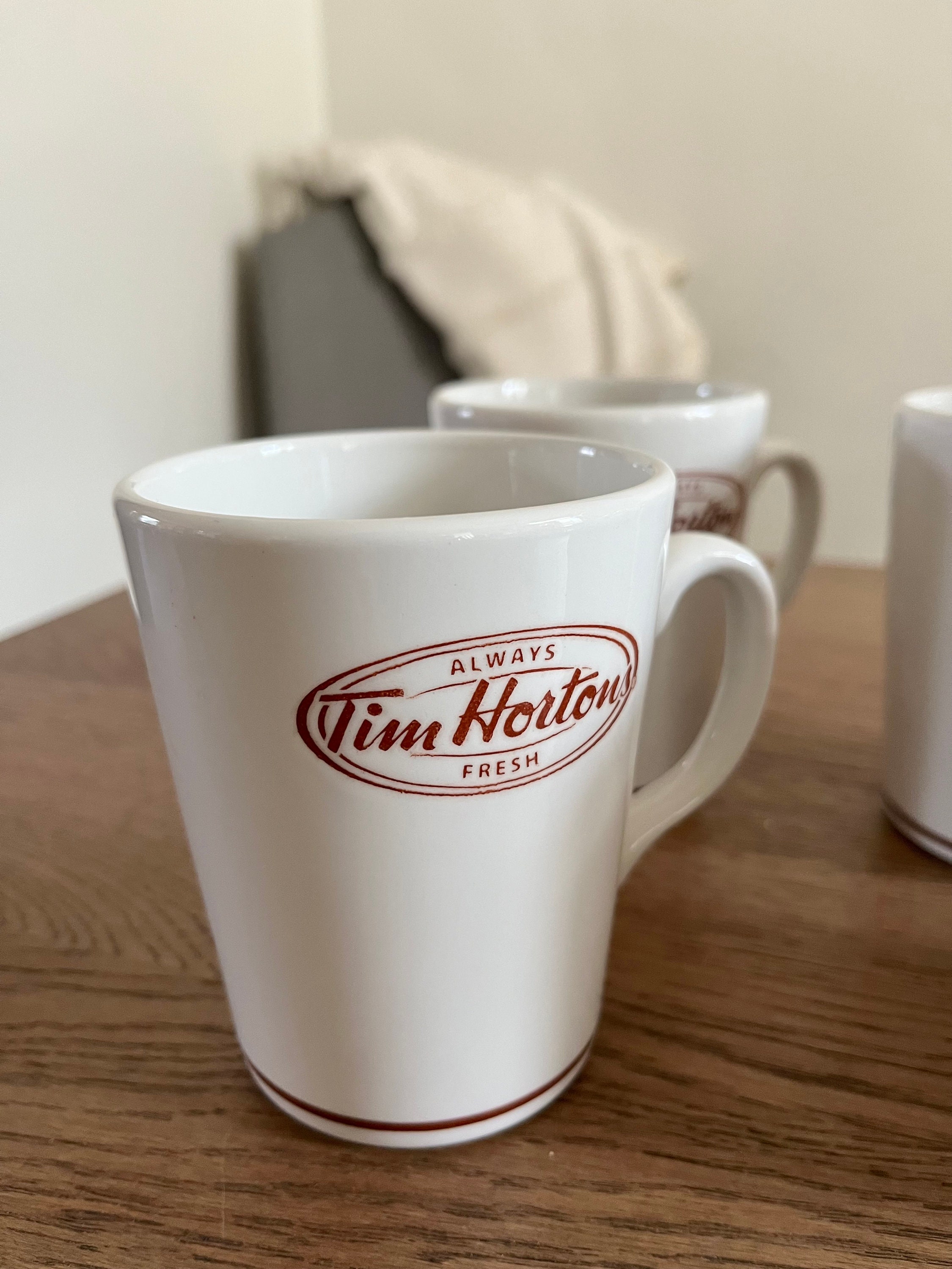 Set of 2 Tim Hortons Coffee Mugs by Steelite England 10 Oz. - Etsy