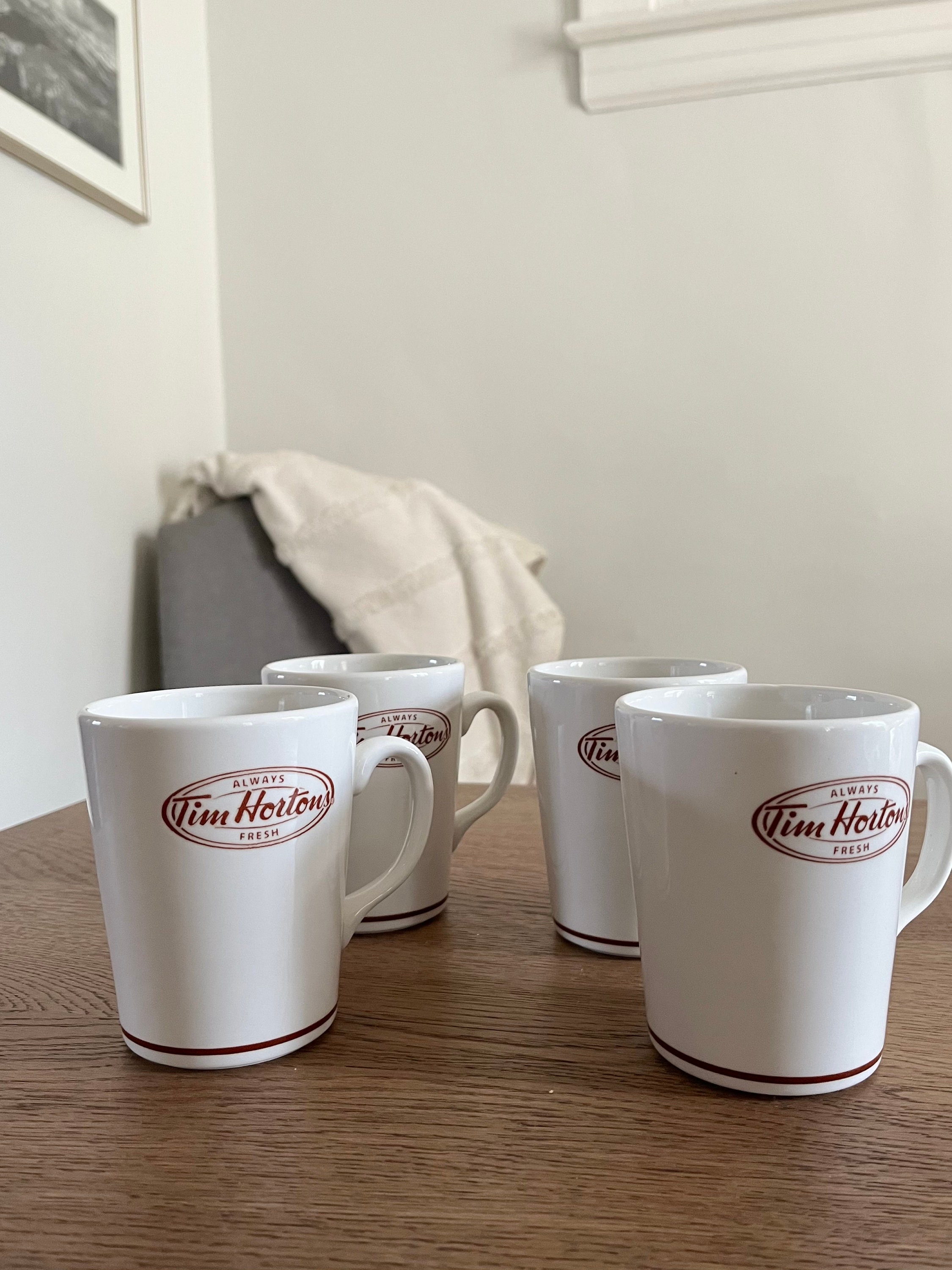 Set of 2 Tim Hortons Coffee Mugs by Steelite England 10 Oz. - Etsy