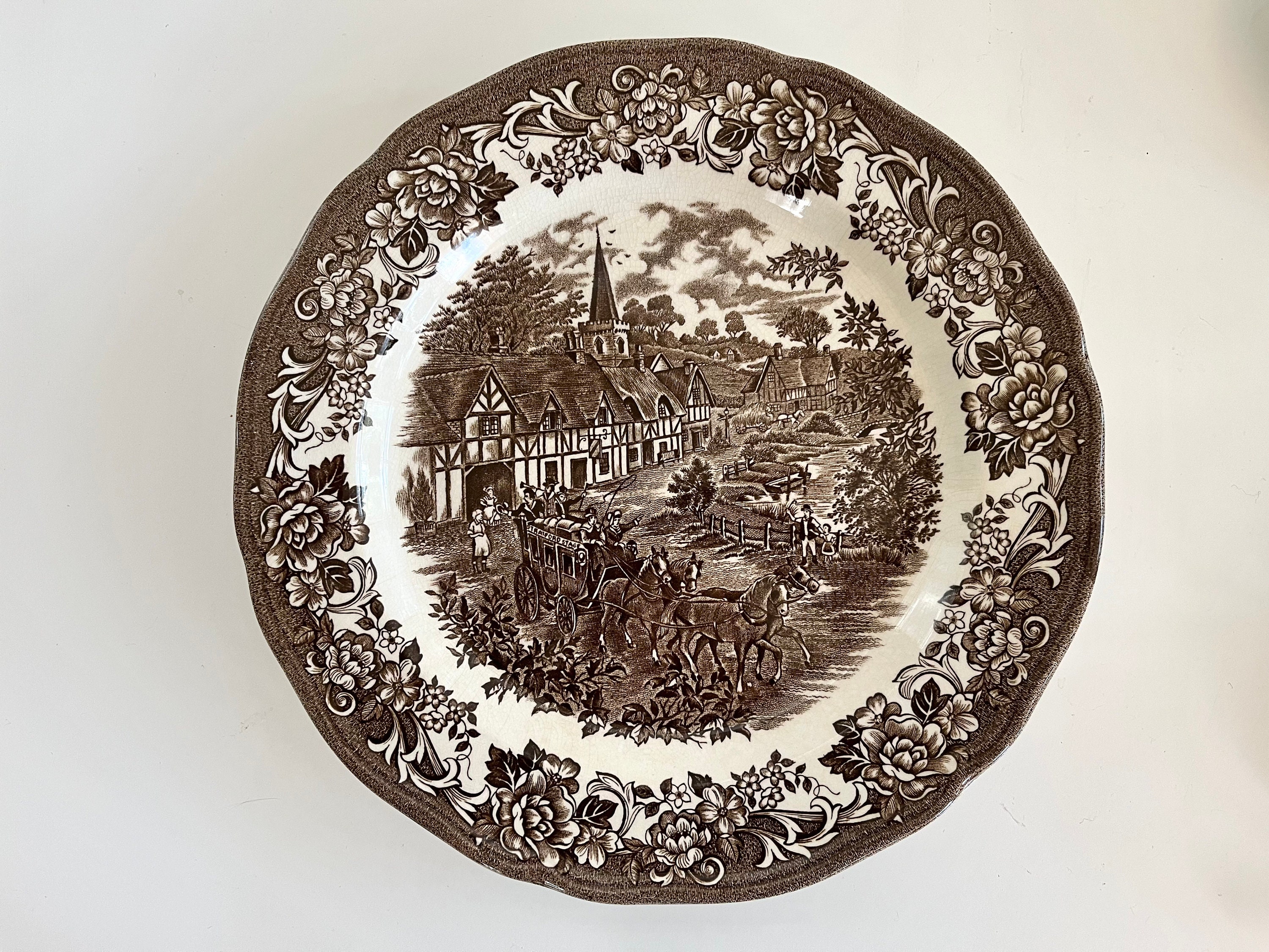 Royal Staffordshire stratford Stage Dinner Plate - Etsy