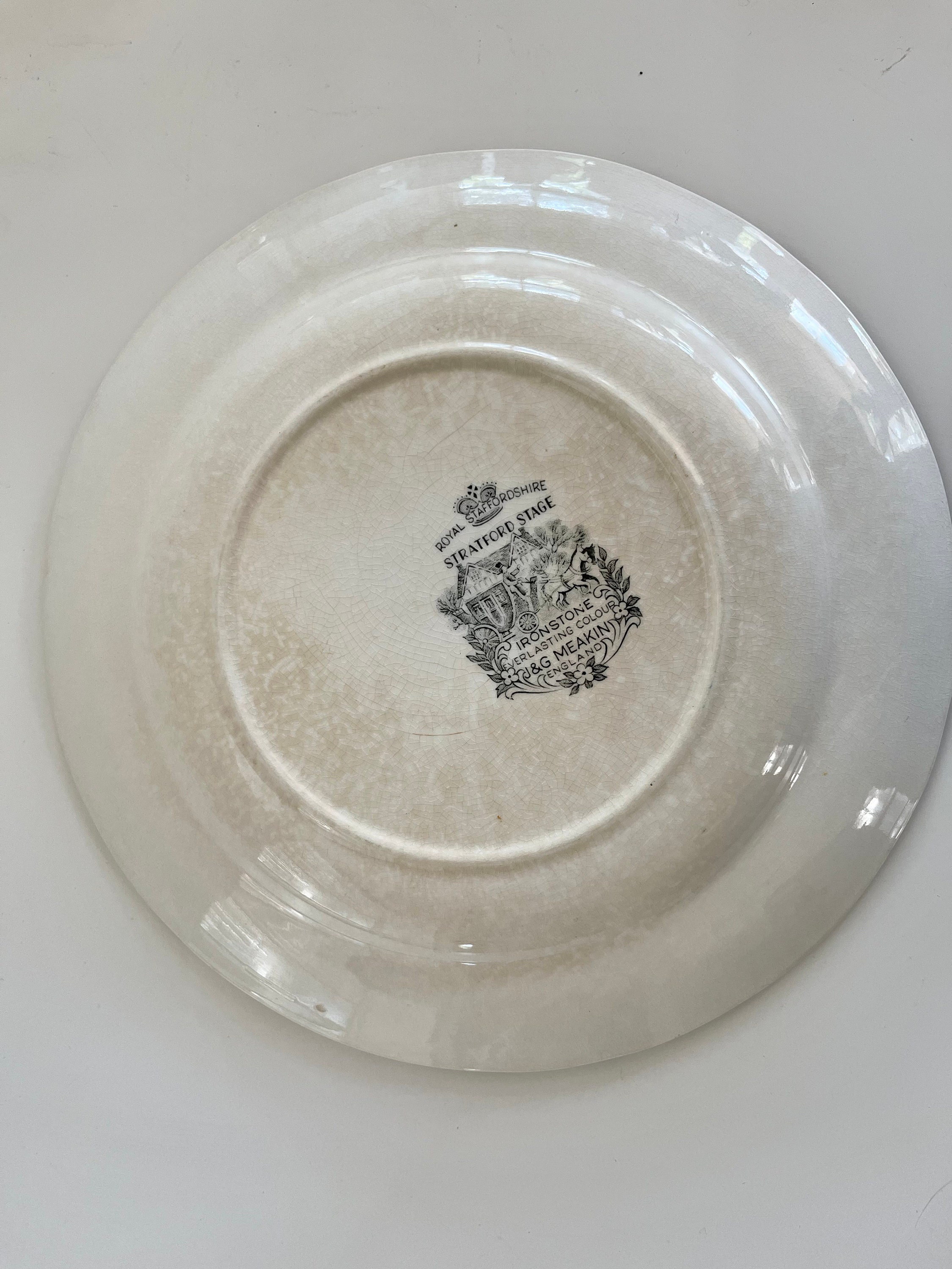 Royal Staffordshire stratford Stage Dinner Plate - Etsy