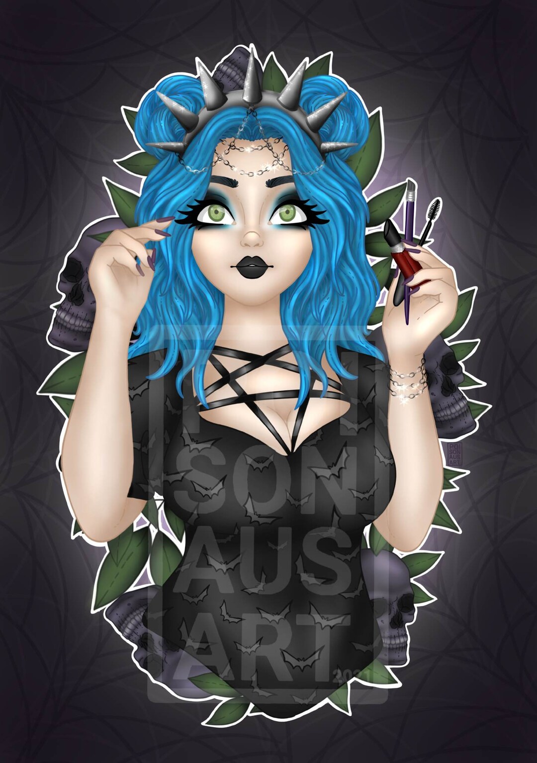 Half Body DIGITAL FILE Full Colour Half Body Custom - Etsy