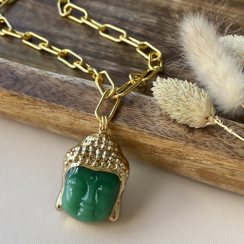 Men Buddha Necklaces - Etsy