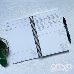 Plant Journal, House Plant Diary, Plant Care Journal, Plant Tracker ...