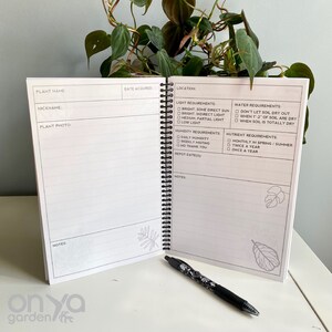 Plant Journal, House Plant Diary, Plant Care Journal, Plant Tracker ...