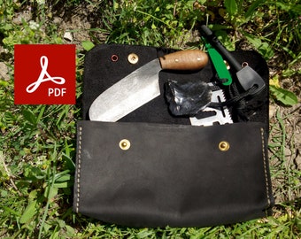 Leather Bushcraft Belt Pouch - Etsy