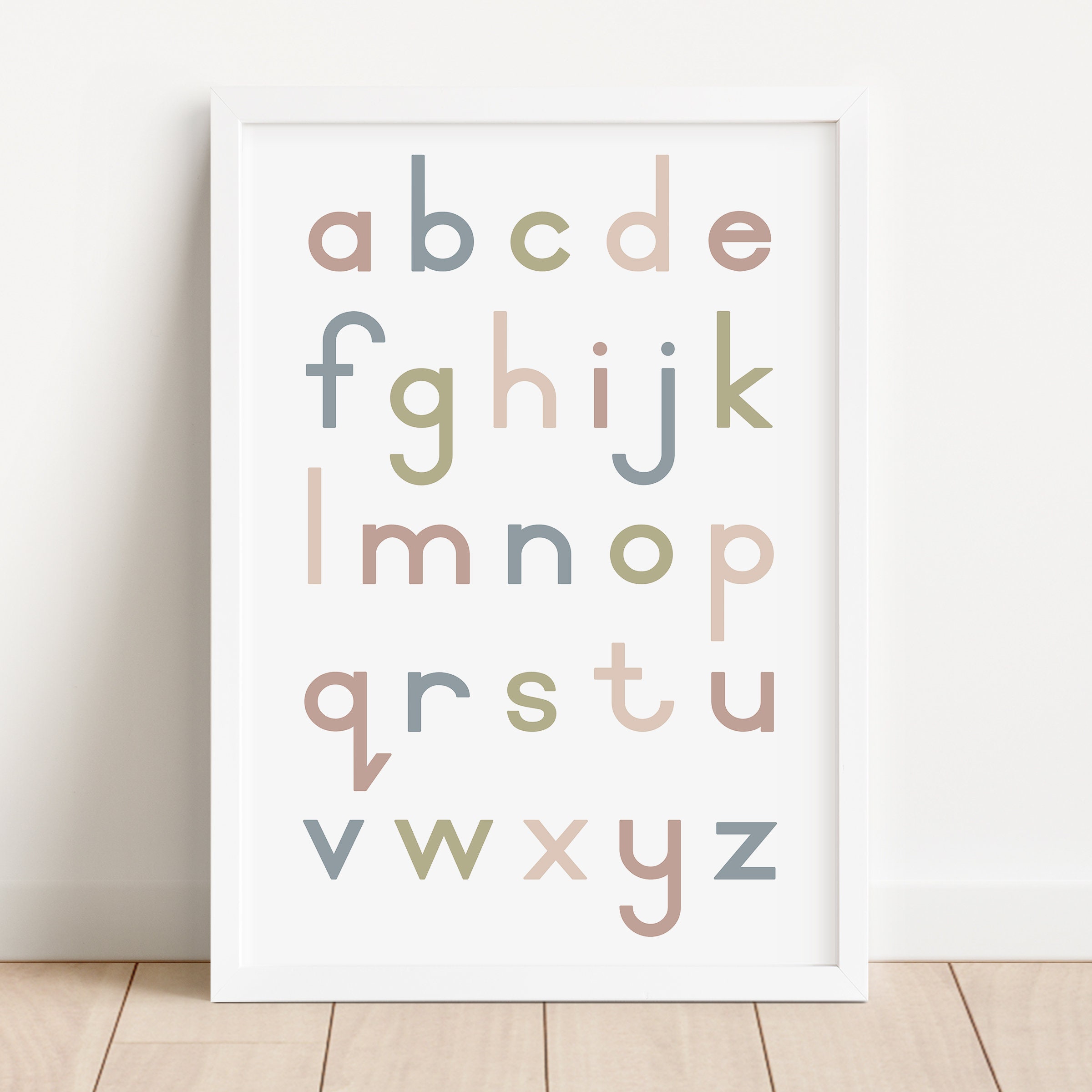 Alphabet Lower Case Poster, Alphabet Poster, Classroom Decor ...