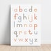 Calm Alphabet Lower Case Poster, Alphabet Poster, Classroom Decor ...
