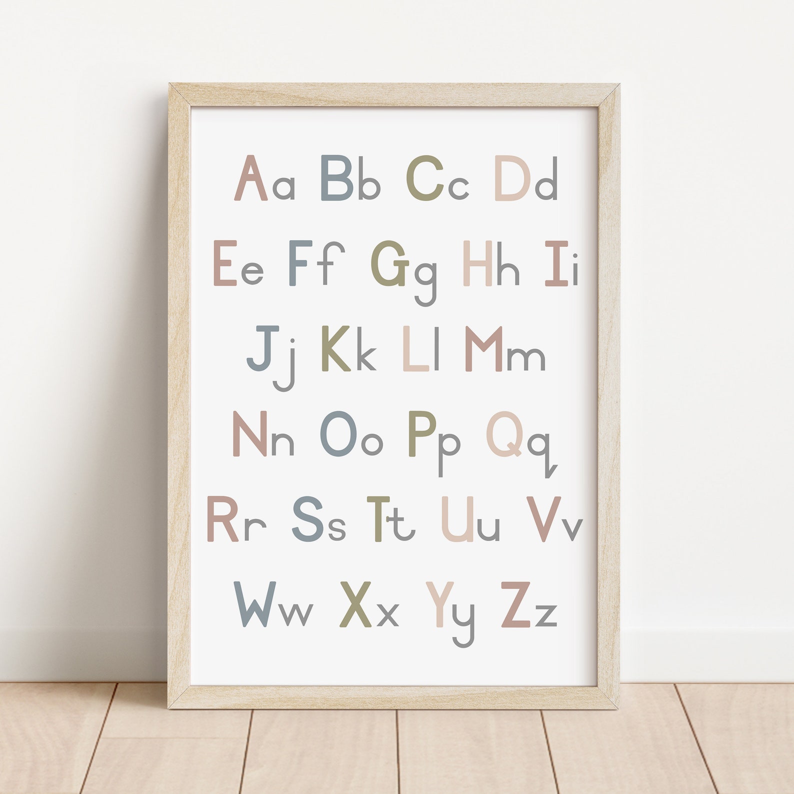 Alphabet Lower and Upper Case, Alphabet Poster, Classroom Decor ...