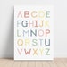 Rainbow Alphabet Capitals, Alphabet Poster, Classroom Decor ...
