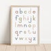 Calm Alphabet Lower Case Poster, Alphabet Poster, Classroom Decor ...