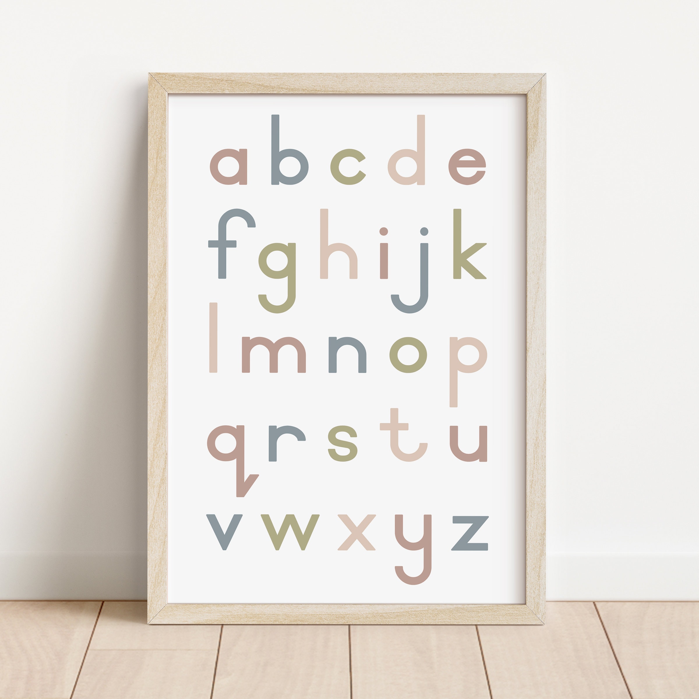 Alphabet Lower Case Poster, Alphabet Poster, Classroom Decor ...