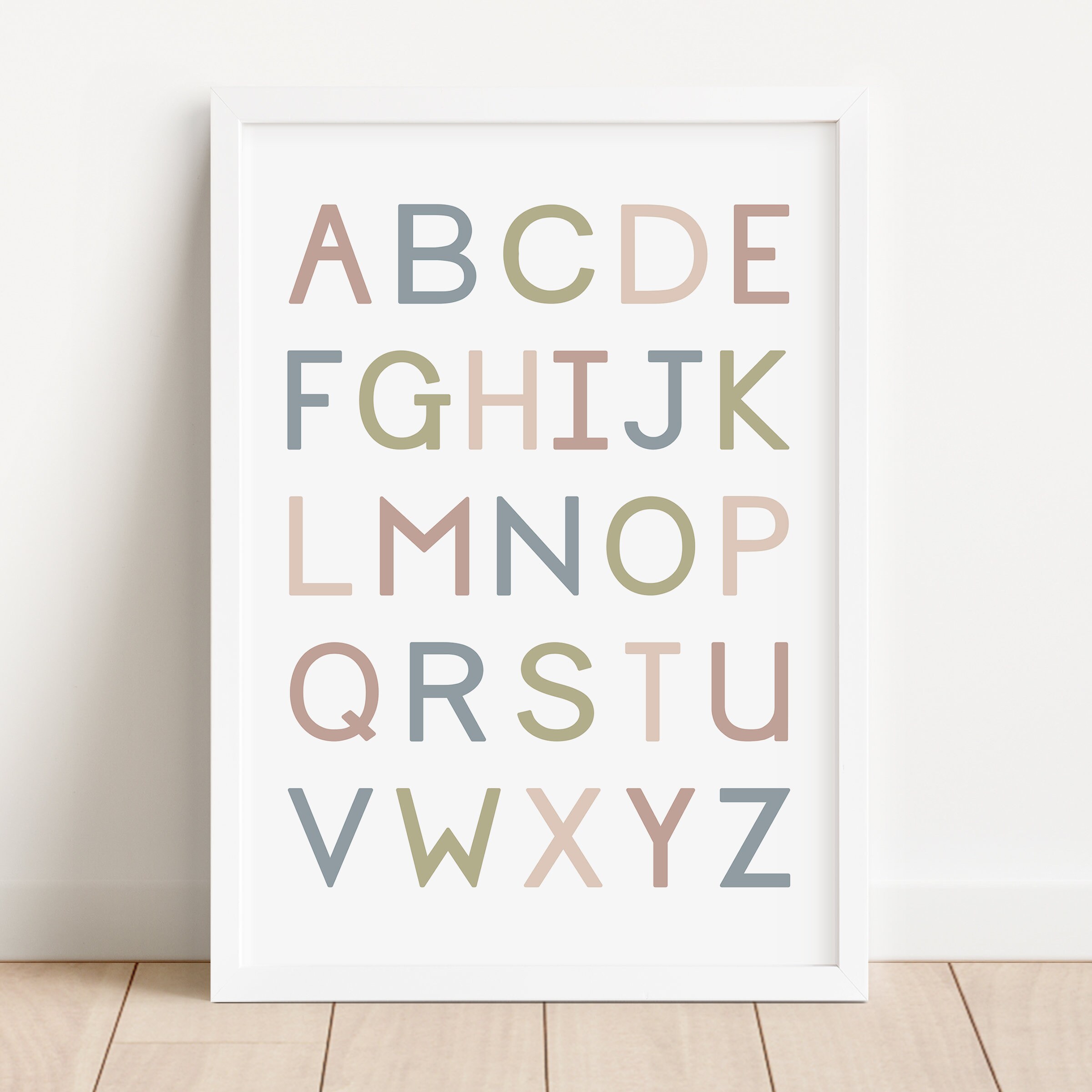 Alphabet Capitals Poster, Alphabet Poster, Classroom Decor, Educational ...