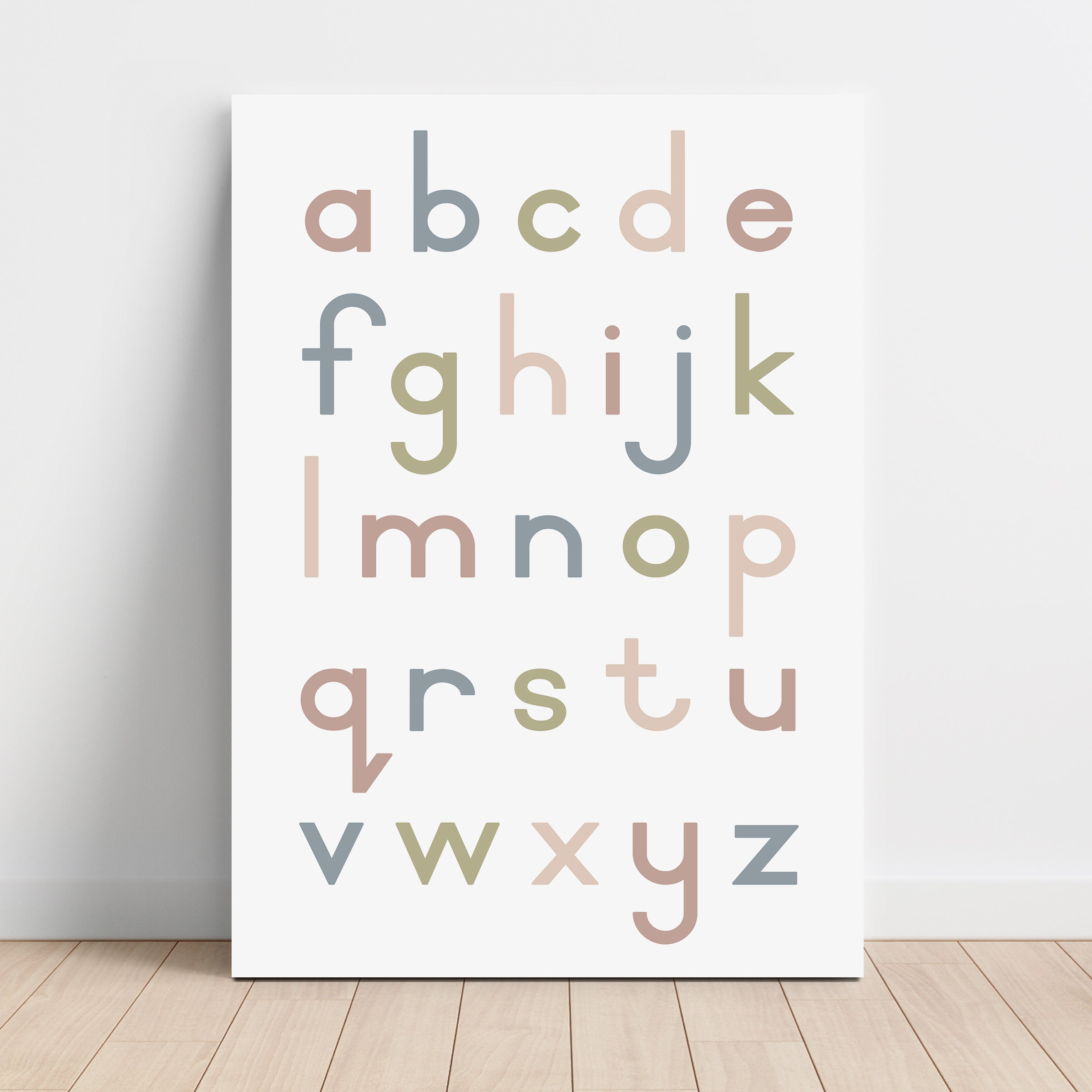 Alphabet Lower Case Poster, Alphabet Poster, Classroom Decor ...