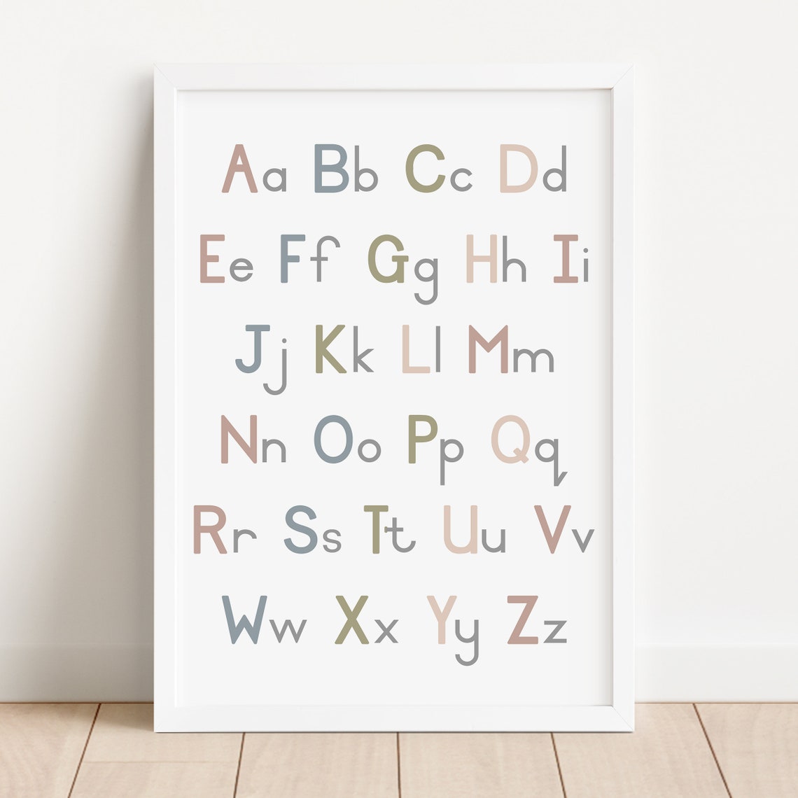 Alphabet Lower and Upper Case, Alphabet Poster, Classroom Decor ...