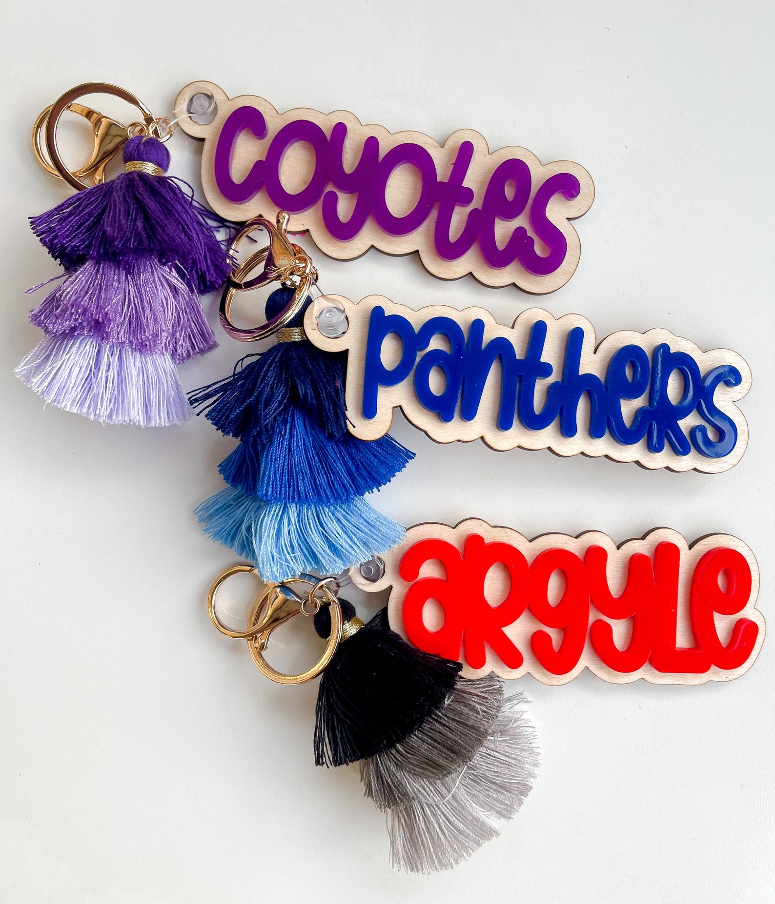 Tassel Bag Tag - Etsy