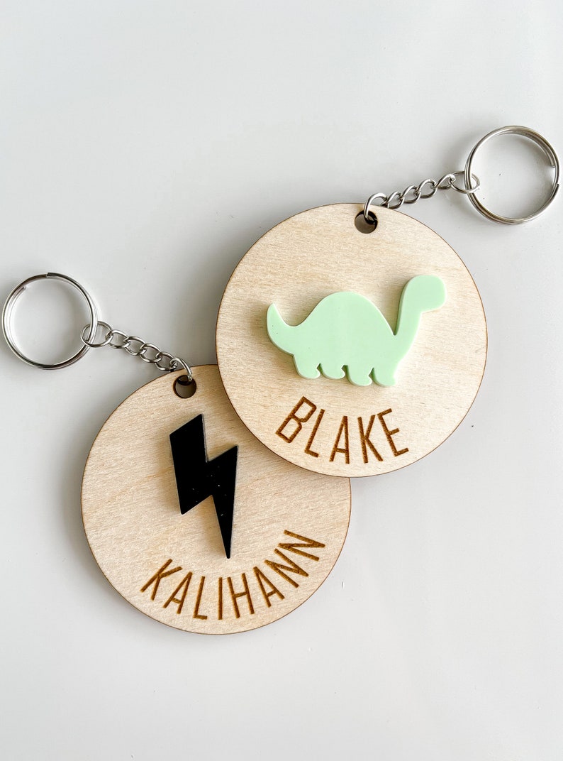 Symbol Name Keychain - Etsy