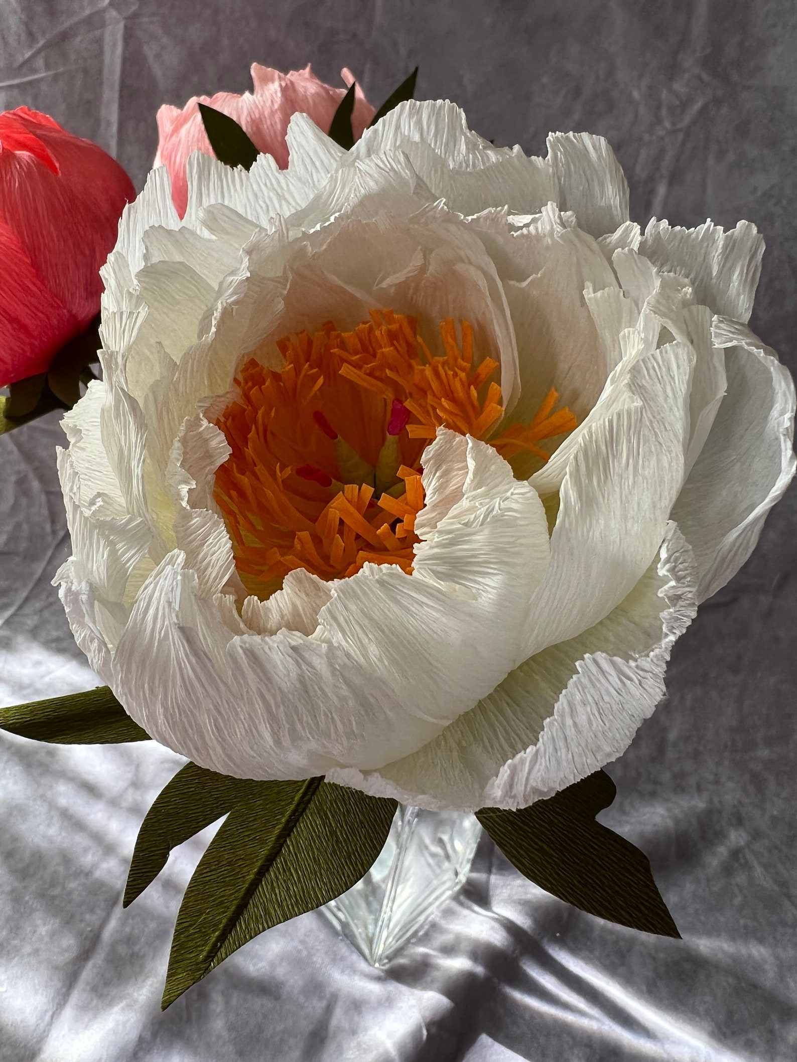 Crepe Paper Supreme Peony NEW DESIGN - Etsy