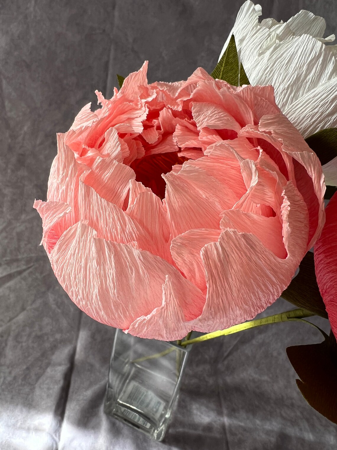 Crepe Paper Supreme Peony NEW DESIGN - Etsy