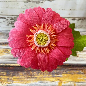 Crepe Paper Gerbera Daisy - Etsy