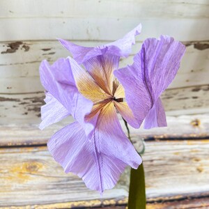 Crepe Paper Iris - Etsy