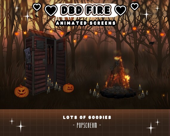 DBD Creepy Animated Screens : dead Fire Loading - Etsy