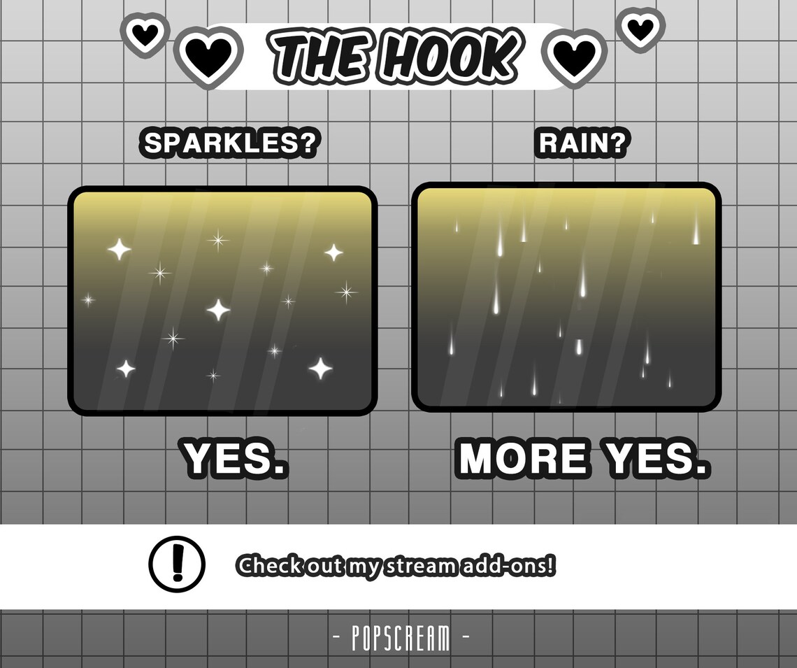 Gamer Animated Alerts: the Hook New Sub - Etsy