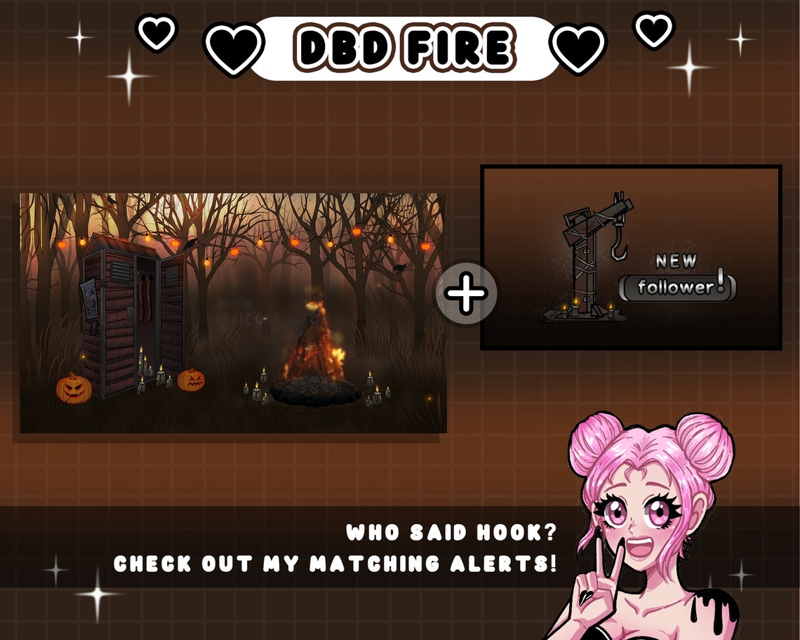 DBD Creepy Animated Screens : dead Fire Loading - Etsy