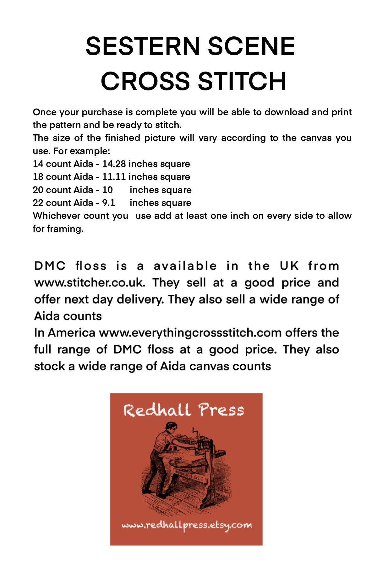 Western Scene,cross Stitch Pattern, Instant Download, Gift for Her ...