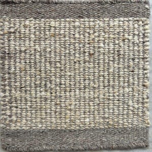 Elegant Neutral Tones Handwoven Wool Rug - Custom Options - Indoor ...