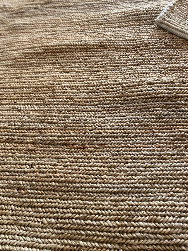 Soumak Braided Scandinavian Jute Rug - Indoor Outdoor Decor ...