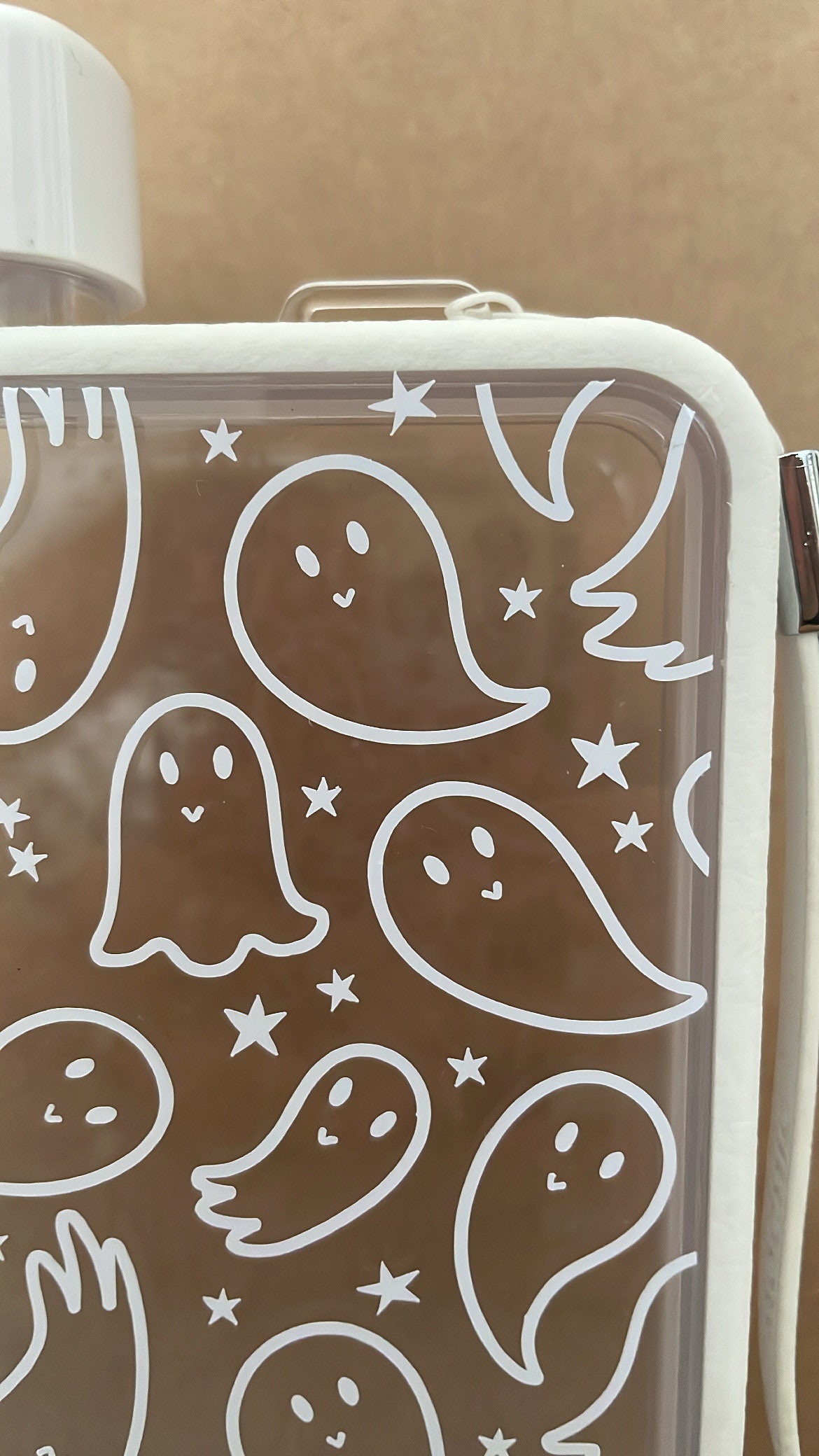 Ghost Flask Water Bottle - Etsy