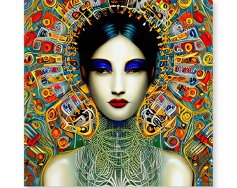 Ai Art Canvas Print - Etsy