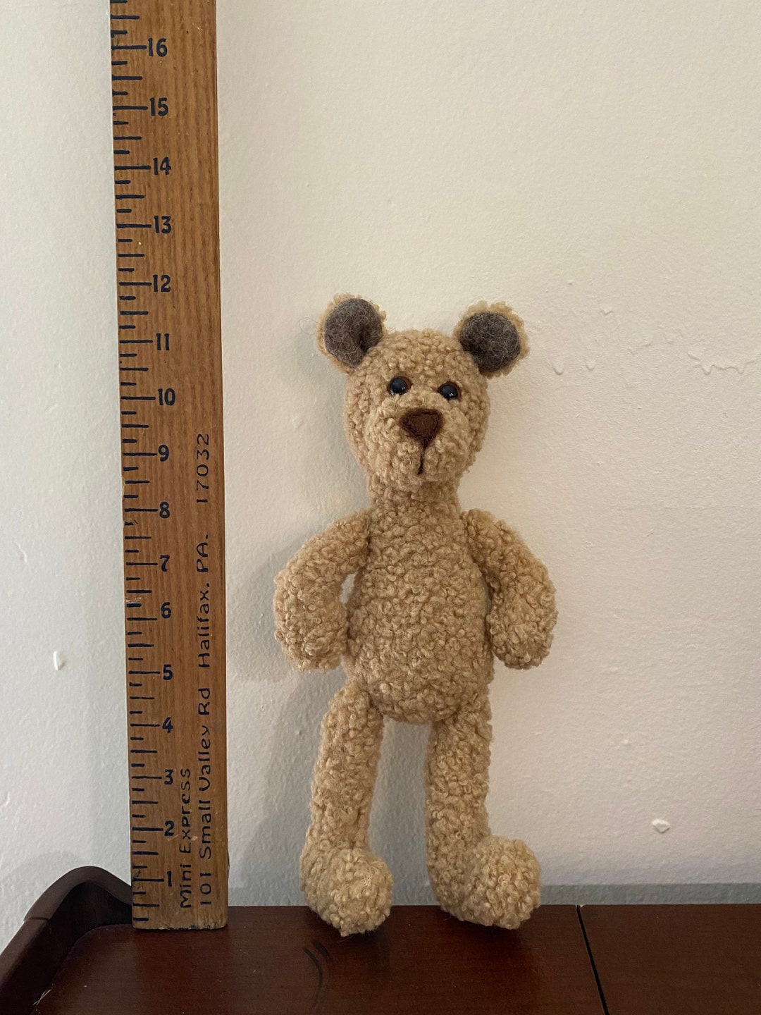 12-inch Handmade Sherpa Teddy Bear - Etsy