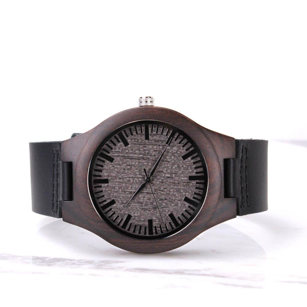 Sicilian Trinacria Engraved Wooden Watch Gift Idea for Sicilians and ...