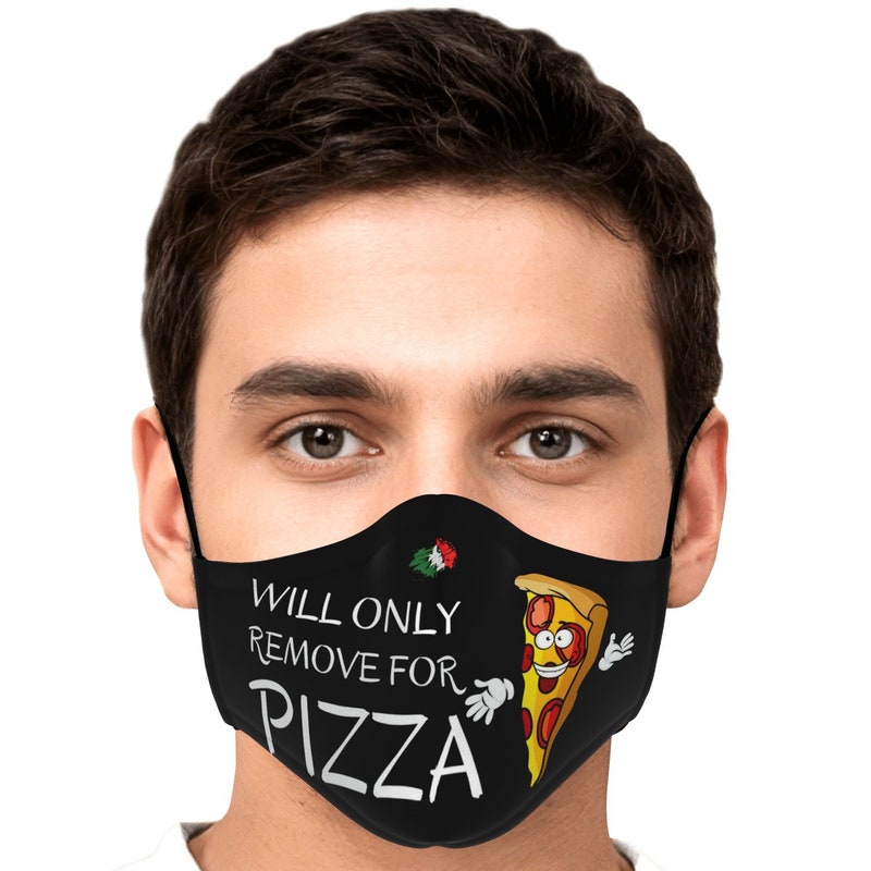 Pizza Face Mask - Etsy