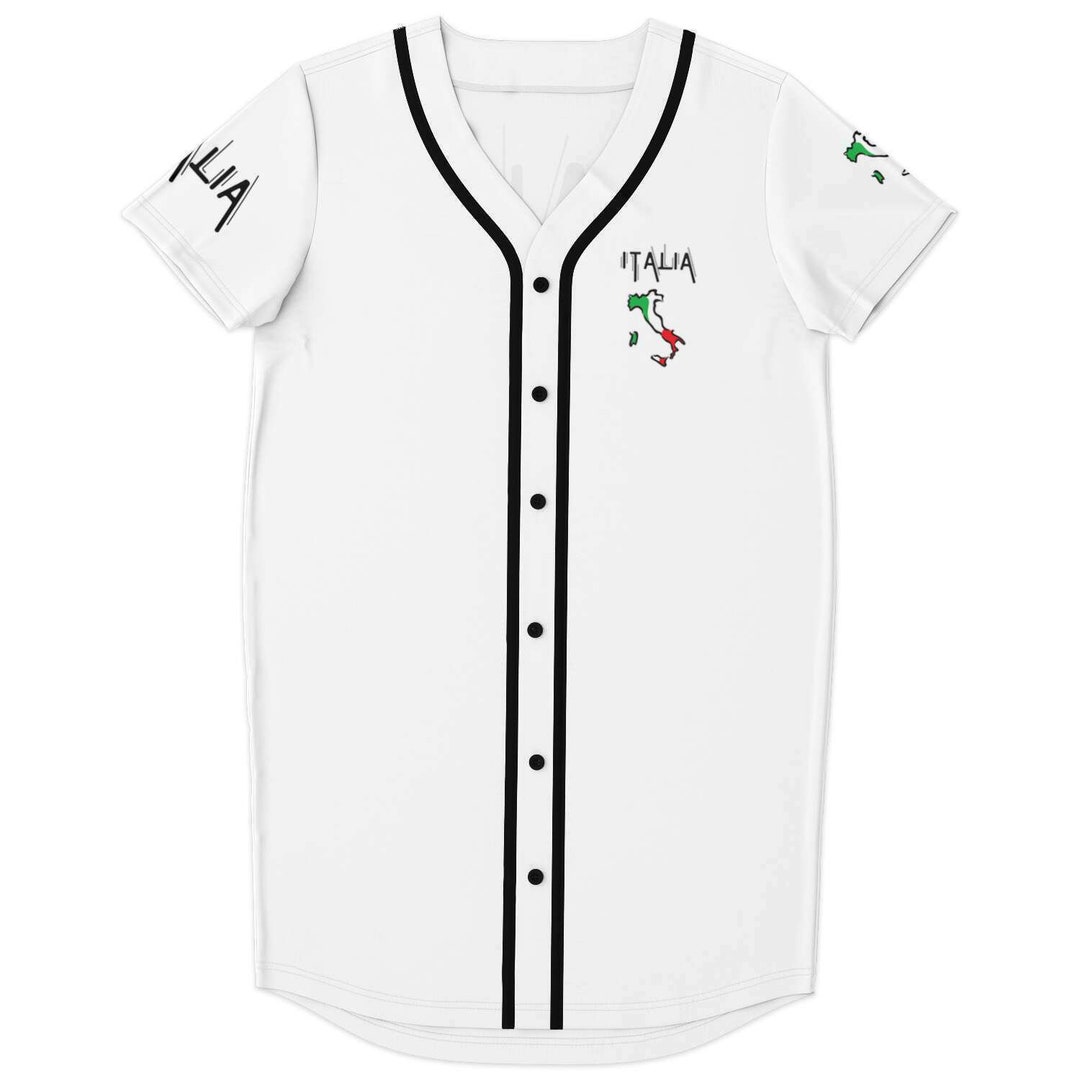 Italia Flag Map Baseball Jersey Dress - Etsy