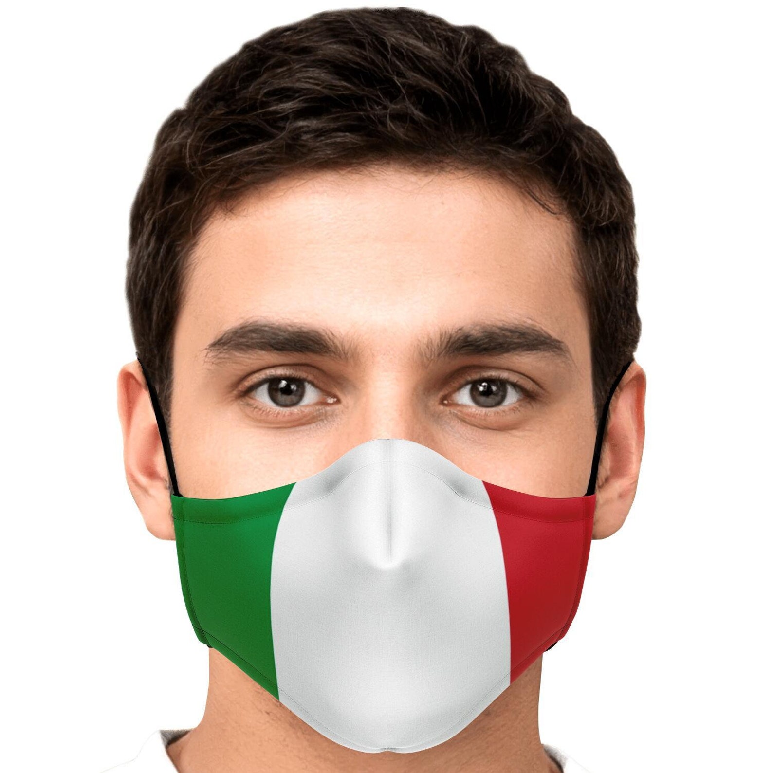 Italian Flag Custom Face Mask + 2 PM 2.5 Filters - Etsy