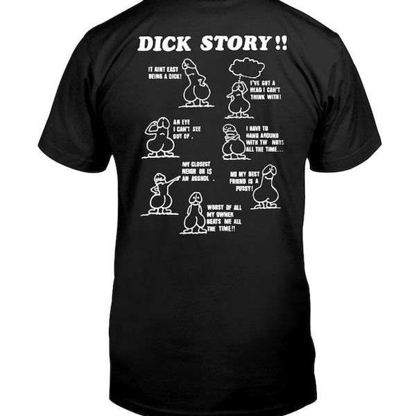 Dick T Shirt Etsy
