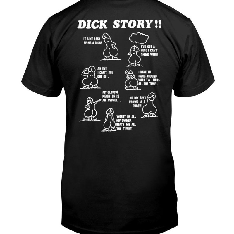 Dick T Shirt Etsy