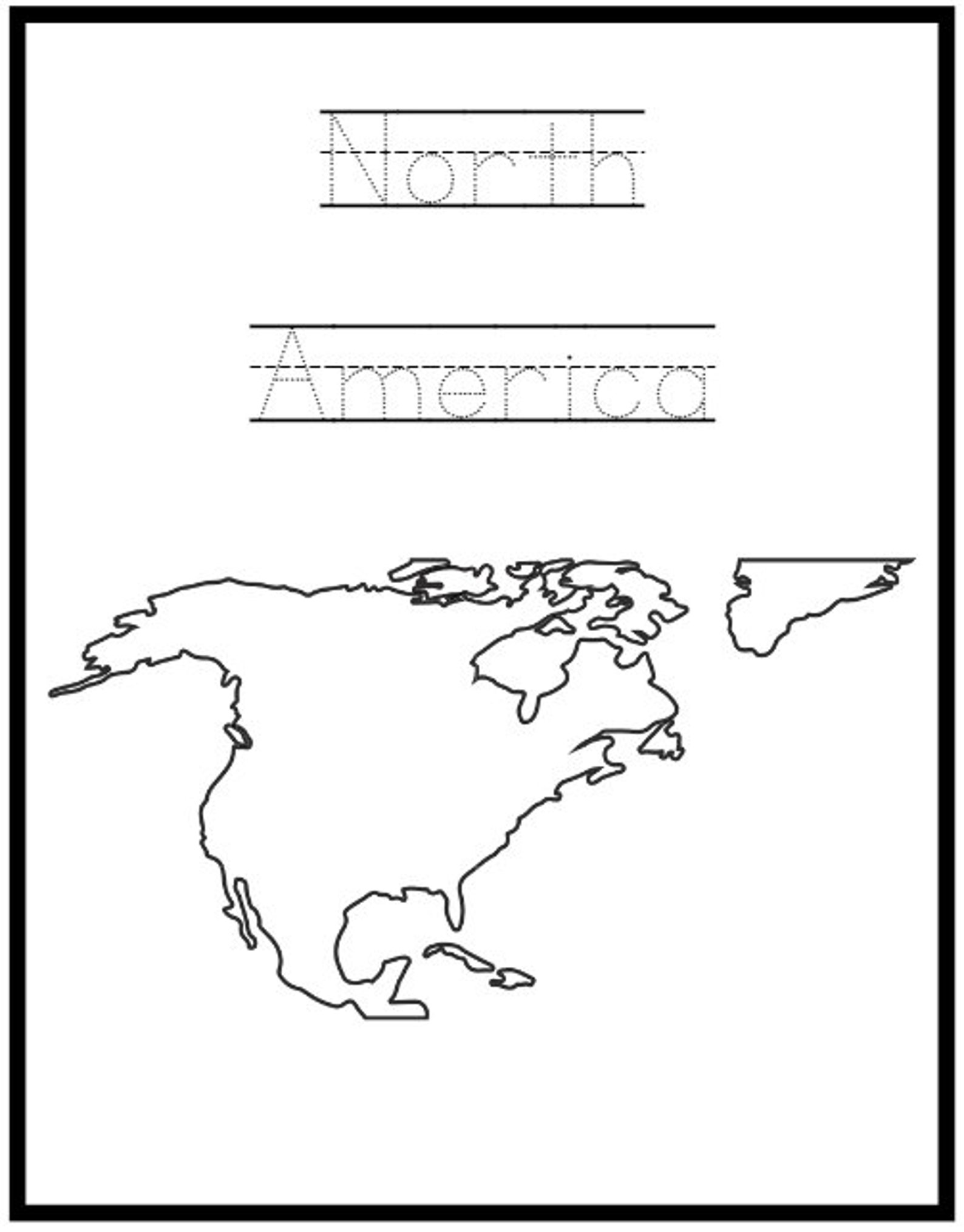 8 Printable Continents Coloring Pages | Continents Coloring Book ...